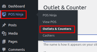 POS Ninja Creating Counters | Techspawn Solutions